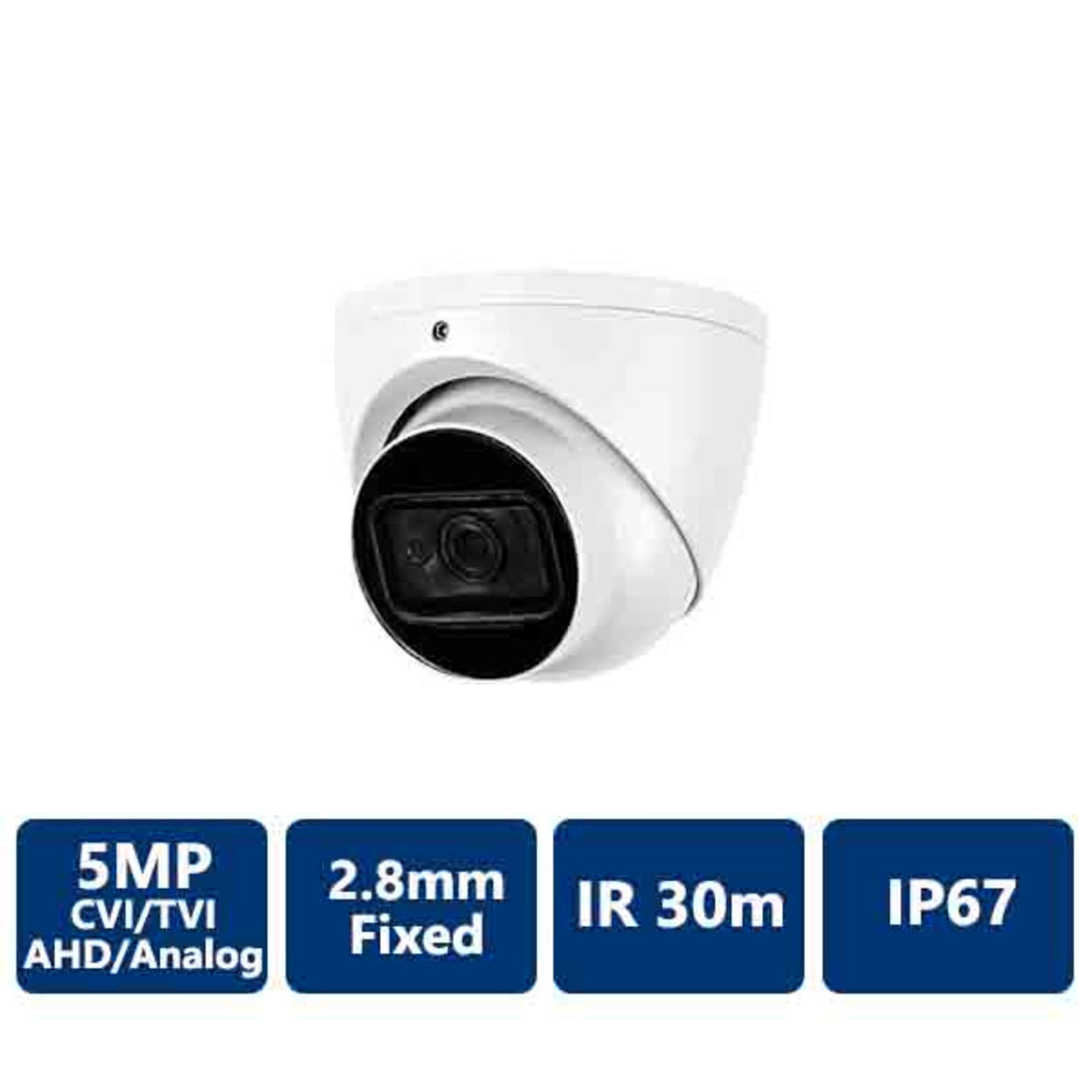 5MP HD ANALOG IR TURRET CAMERA | ALLSMART SECURITY